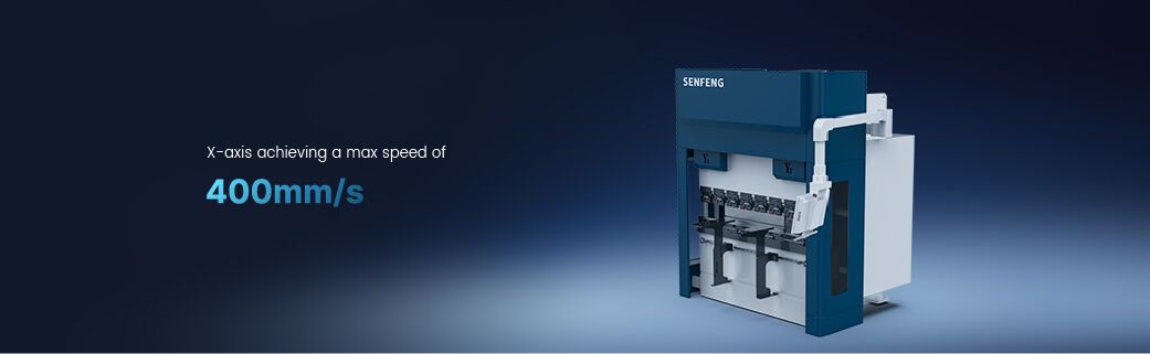 Press Brake with Floor-Mounted Robotic Rail System | SENFENG